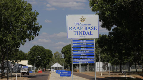 Jet Fuel Storage Tanks at RAAF Tindal, Australia